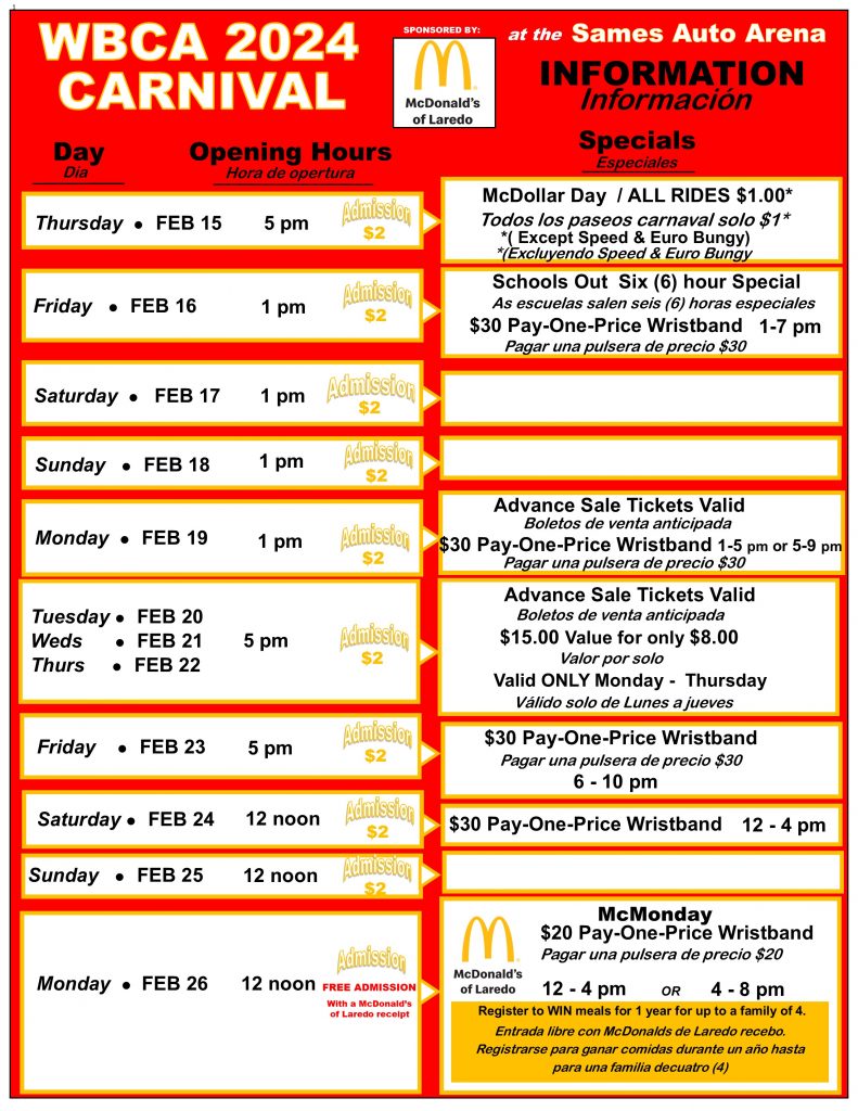 WBCA Carnival – WBCA