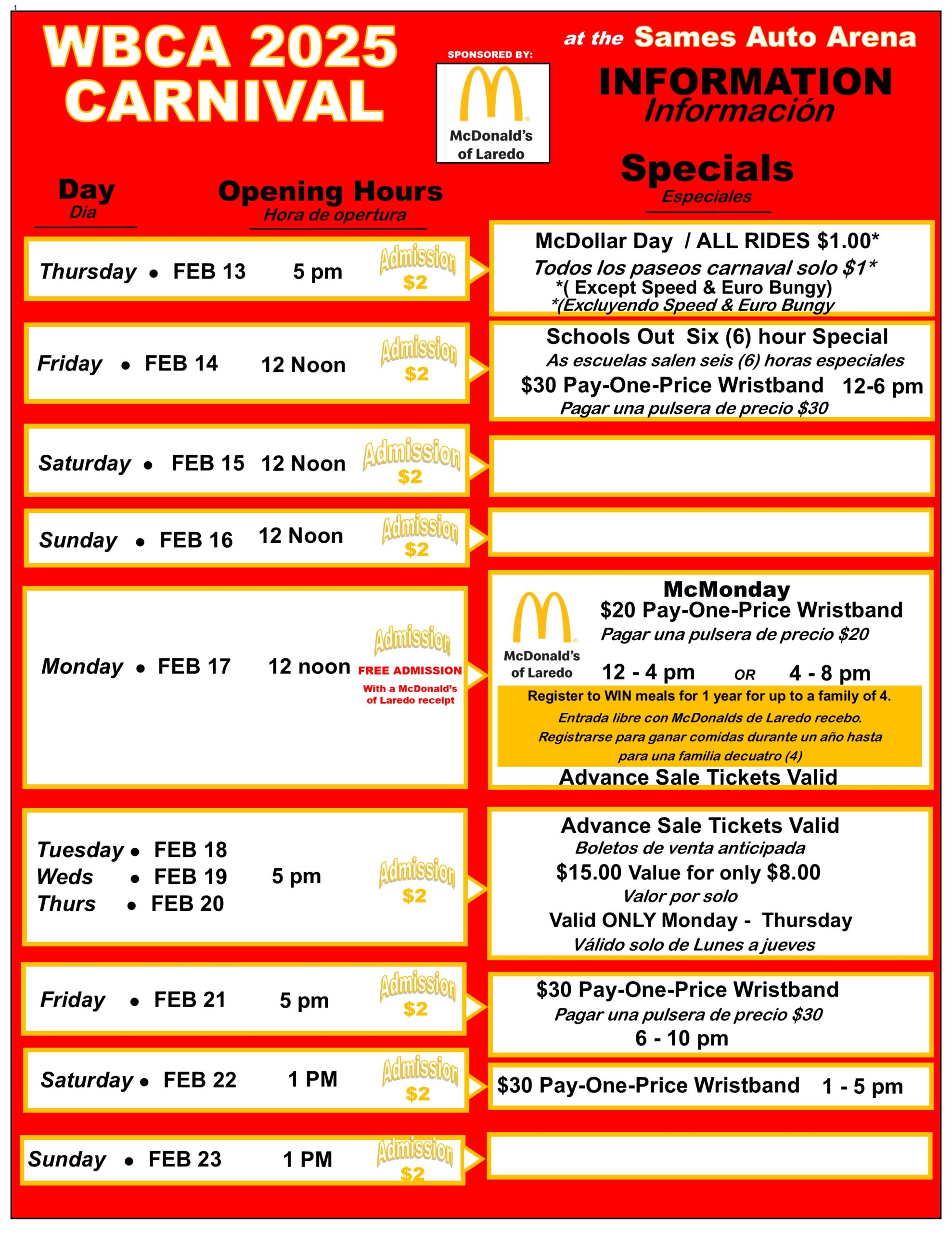 WBCA Carnival – WBCA